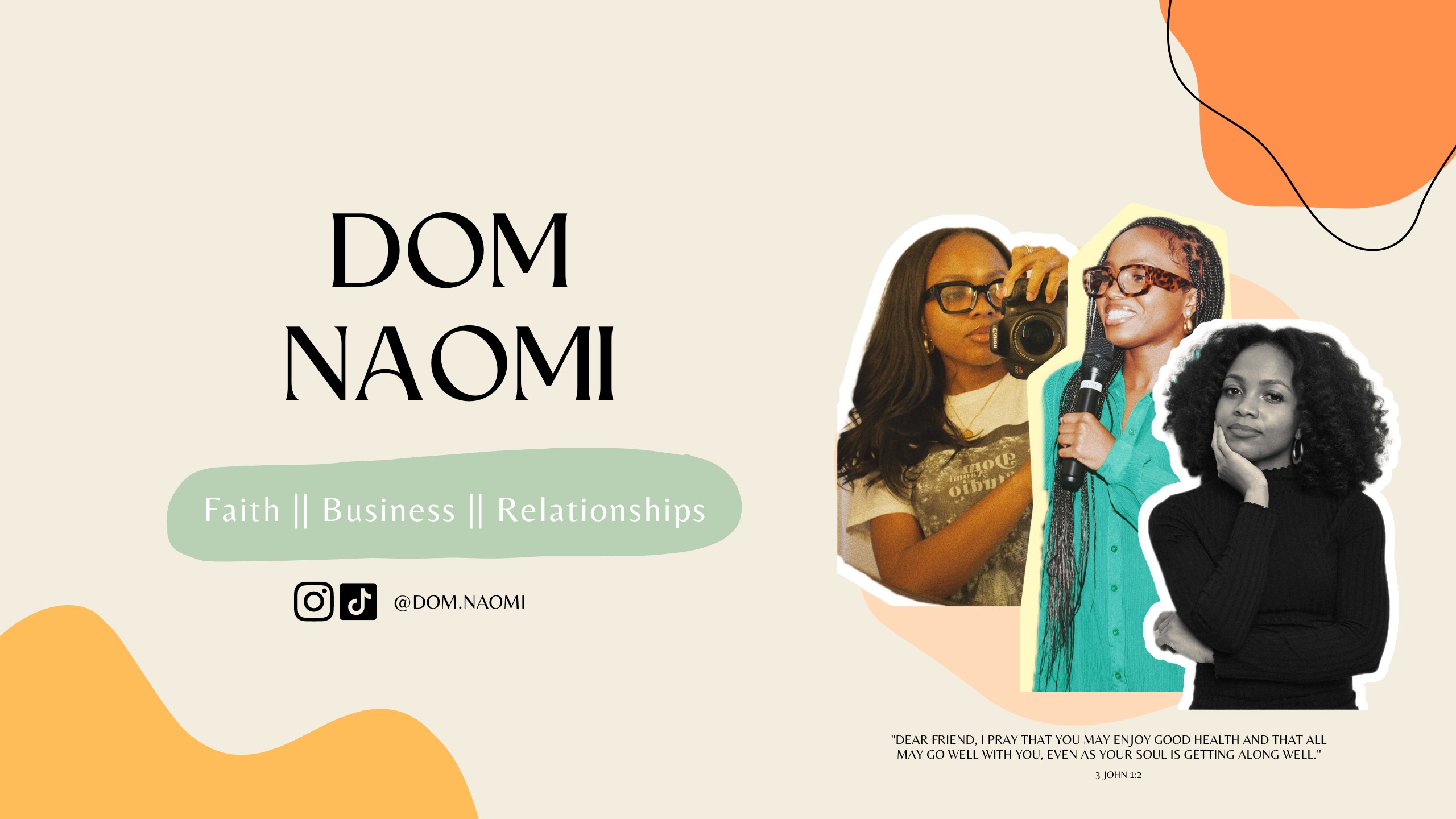 Meet Dom Noami - Bold Journey Magazine